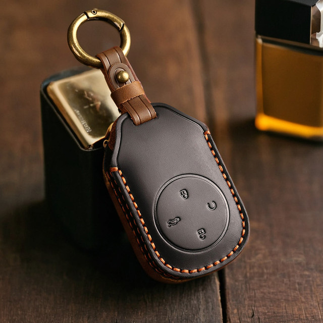 2024 New Fengyun T9 Key Cover Chery T10 Genuine Leather Remote Control ...