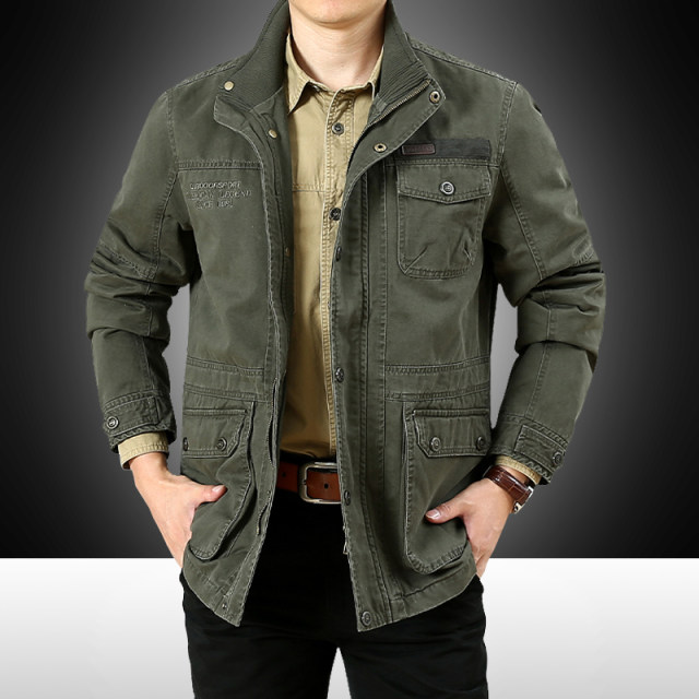 JPDUN flagship store spring and autumn jackets men's thin export pure ...