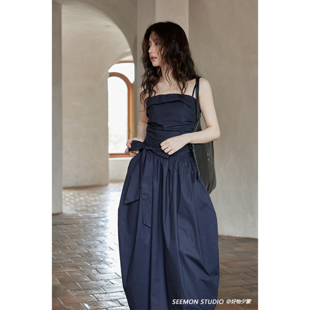 Ximeng 2025 new summer design and temperament skirt Korean unique and ...
