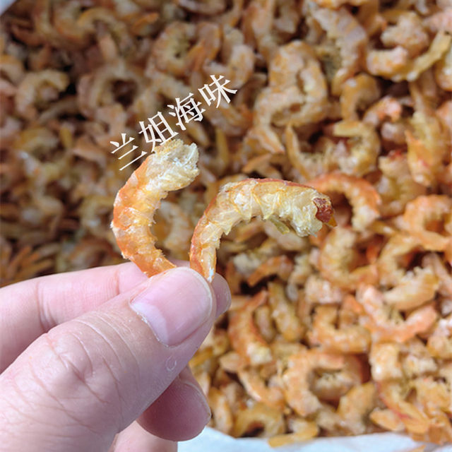 Beihai light dry shrimp dried shrimps dried shrimps freshly opened ...
