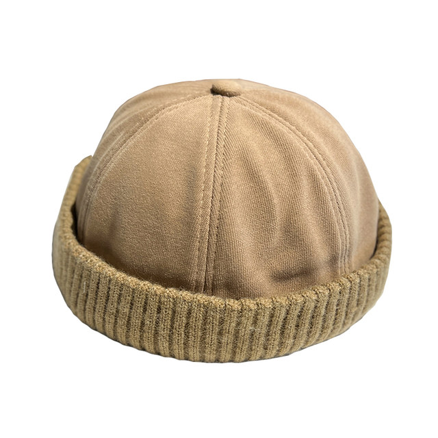 Guapi hat men's street yuppie hat autumn and winter brimless sailor hat ...
