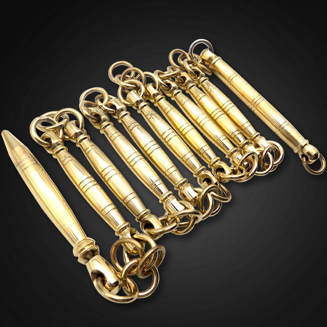 Pure brass nine-section whip and thirteen-section whip for beginners ...