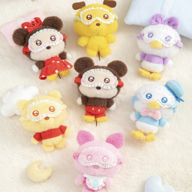TOPTOY Disney squinting pajama series plush blind box Nick Judy cute ...