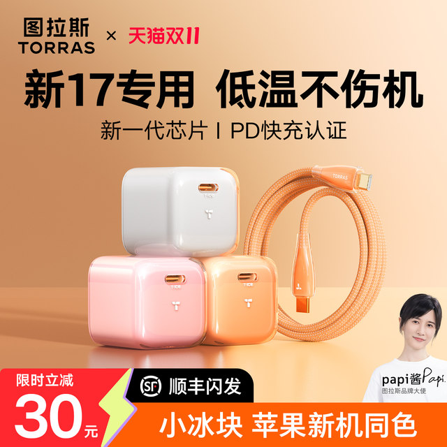 Tulas small ice cubes are suitable for Apple 17 charger head ...