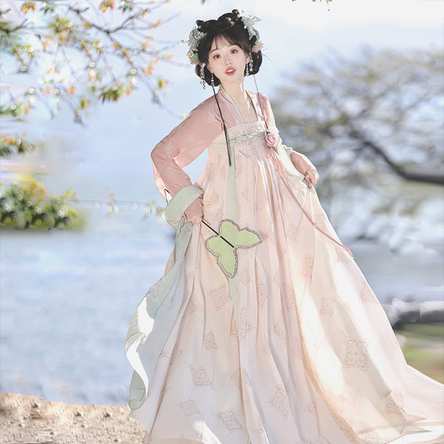 Han Ruchu Orange Blossom Original Tang Dynasty Hanfu Women's Ancient ...