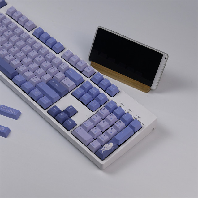 GMK ice knot witch cover PBT heating mechanical keyboard button Frost ...