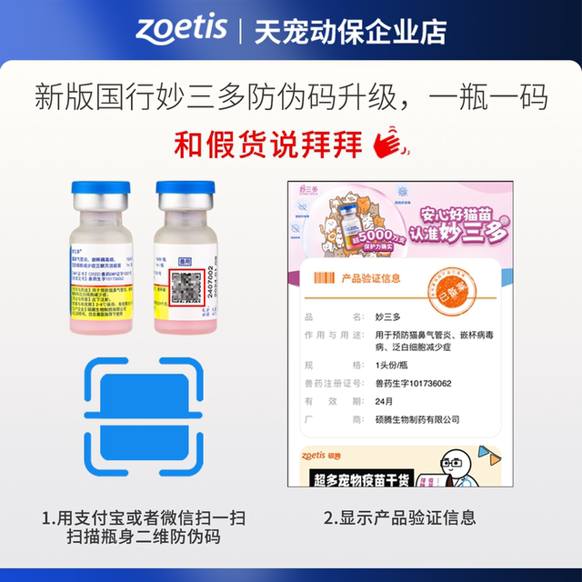 US Zoten, Miaosanduo, cat triple vaccine, Pfizer, cat calicivirus ...