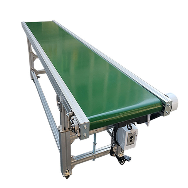 Assembly line small conveyor conveyor belt injection molding machine ...