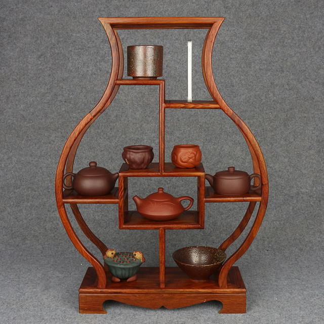 Bogu rack small teapot rack antique rack storage rack tea set rack ...