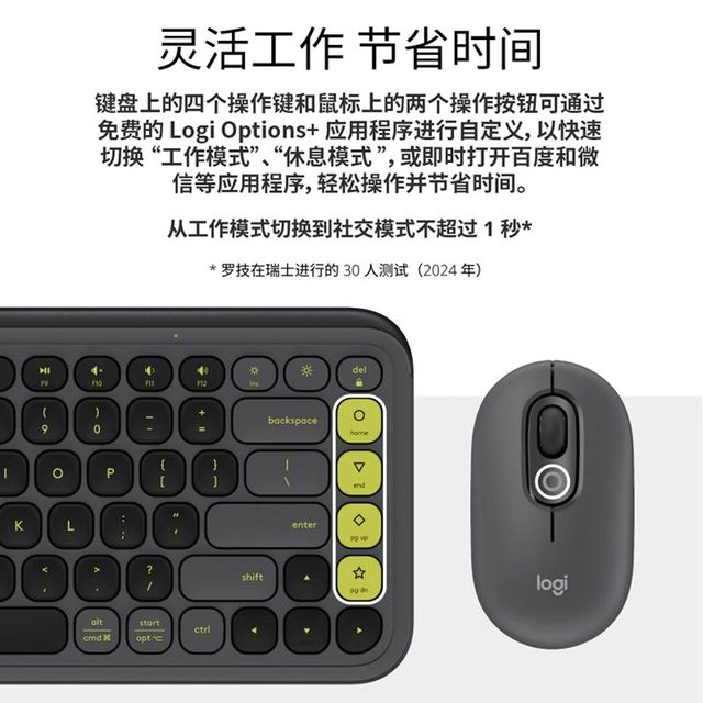 Logitech POP ICON Keys Bubble Series Wireless Keyboard Bluetooth Office ...