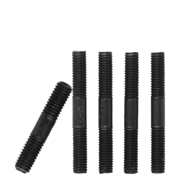 Level 8.8 high-strength black double-headed screw double-headed bolt ...