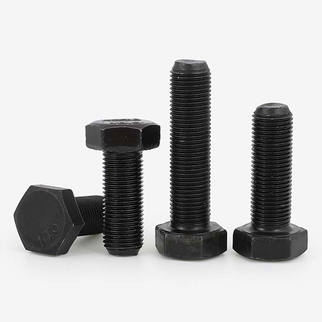 10.9 grade fine thread external hexagonal screw, fine thread, fine ...