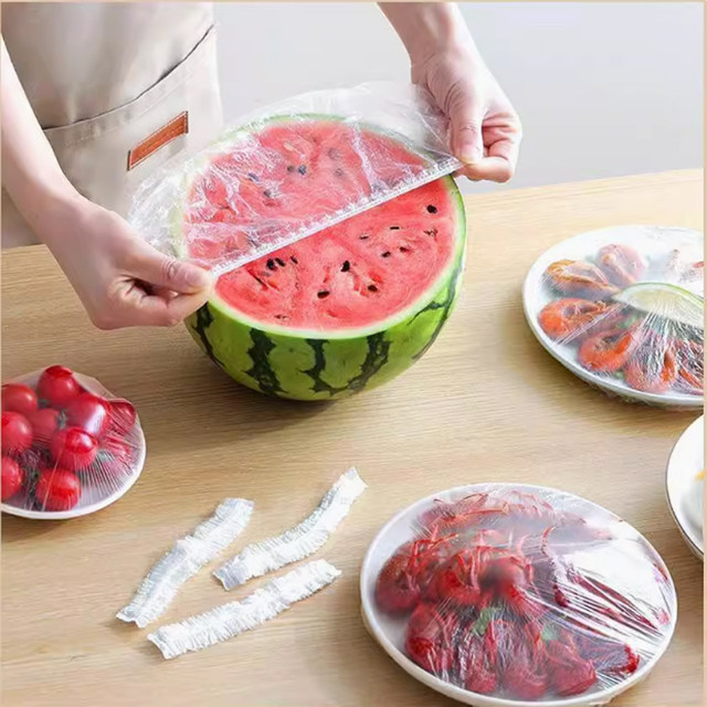 Disposable plastic wrap, fresh -keeping bag, food -grade fresh ...