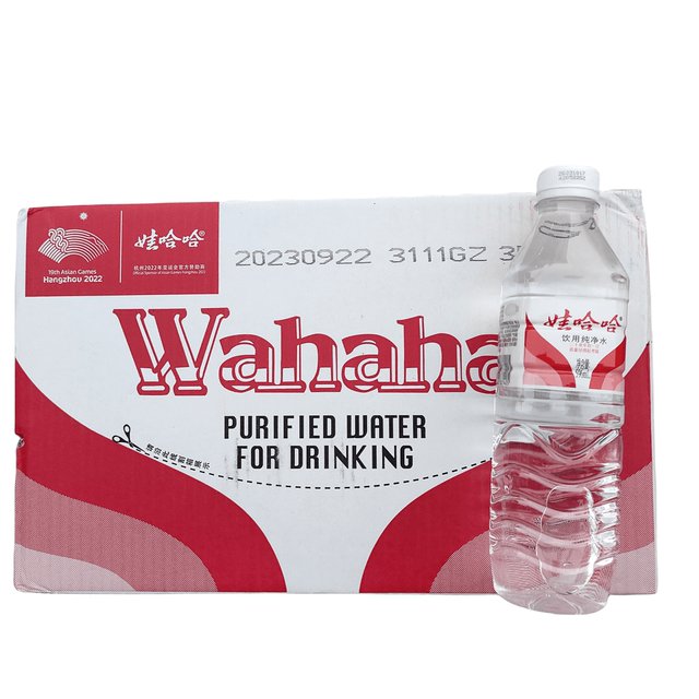 (Guangdong) Yibao Dongpeng Wahaha natural water 555ml*24 bottles of healthy drinking water