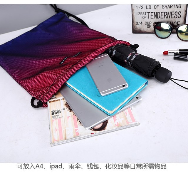 miaozhuoer's new gradient printed drawing stretch pumping backpack ...