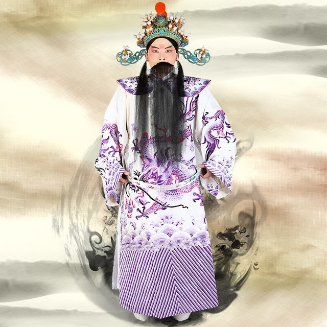 Cantonese opera costume costumes Tuanlong Python Drama Drama Small Pan ...