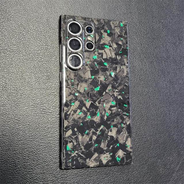 Suitable for Galaxy S24ultra carbon fiber mobile phone protective cover ...