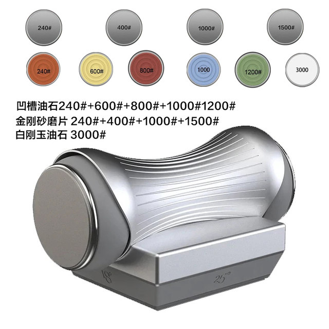 Special accessories for alloy drum sharpeners