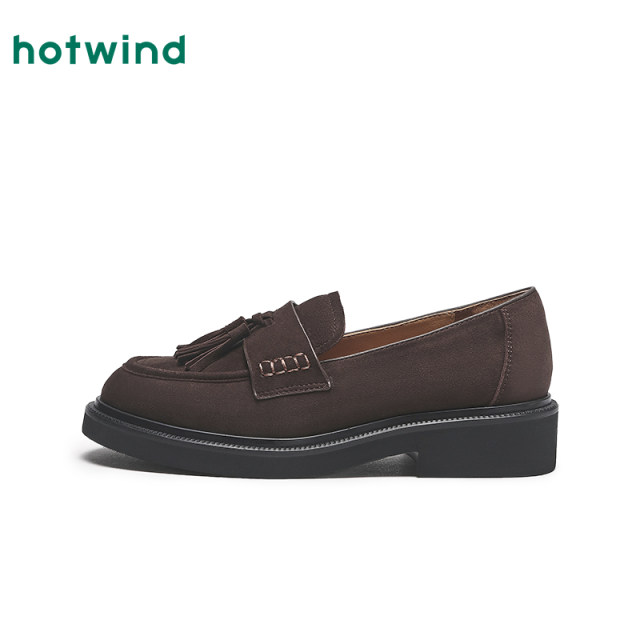 Hot wind thick heels Berken shoes women's model 2025 new retro brown ...