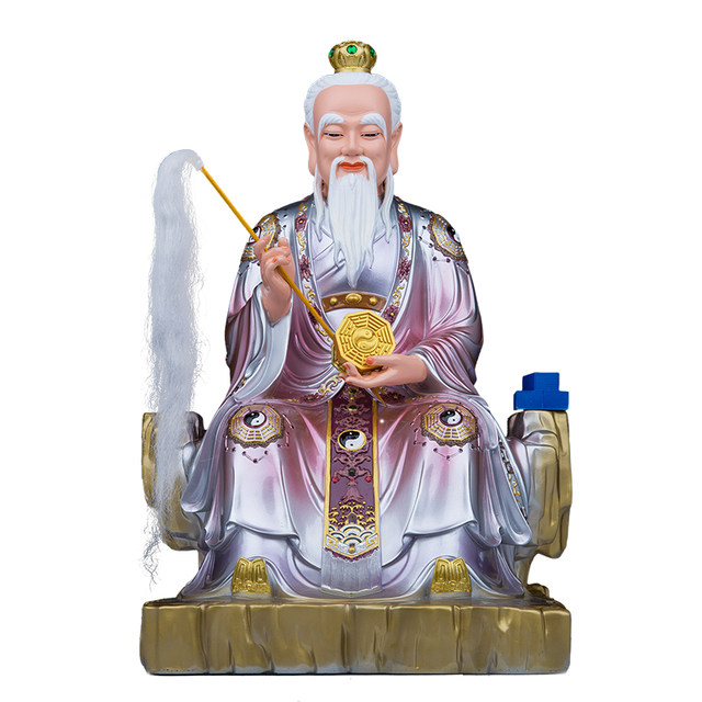 New resin painted statue of Hongjun’s ancestor god Hongjun Taoist Taiyi ...