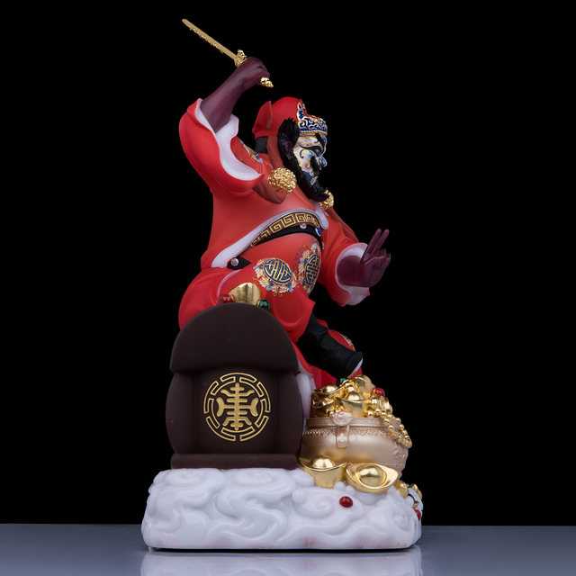 Han Baiyu Zhong Kui God statue of heaven Master Zhong Rong Fu Mo Mo ...