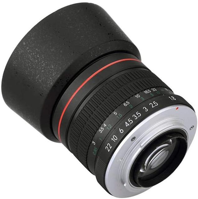 85mm F1.8 aperture fixed focus manual focus full-frame portrait lens ...