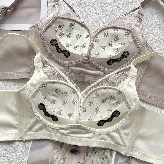 Gufei 1019 small breast push-up bra for women, medium thick cup, anti ...