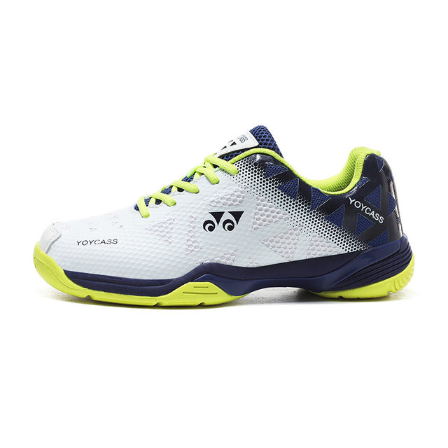 Ultra-light four-generation yy badminton shoes breathable wide last non ...
