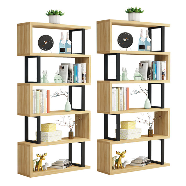 Bookshelf shelf stands on the subway art living room partition storage ...