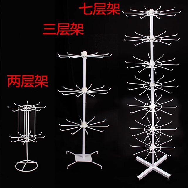 Jewelry display stand Rotary jewelry exhibition stand Night market ...