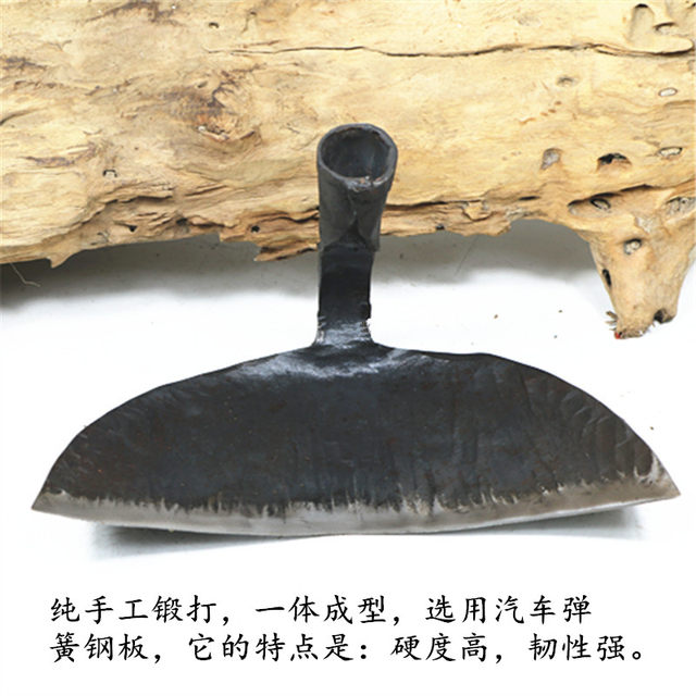 Yangjiang Blacksmith manually forged big hoe farming gardening ...