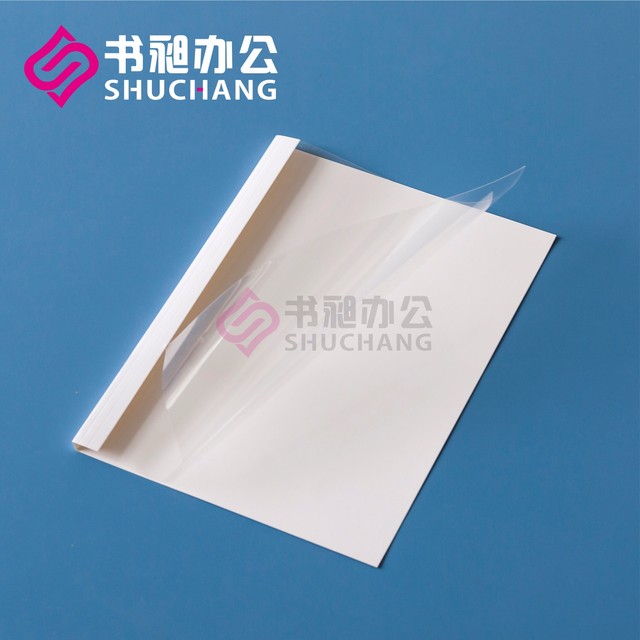 Hot melt seal A4 glue installation plastic cover bid transparent cover ...