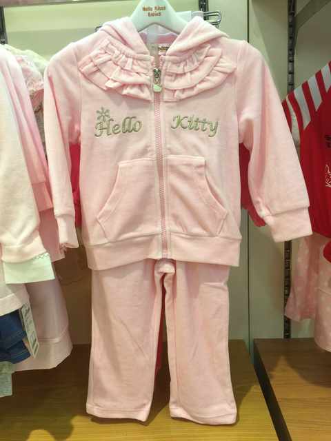 Hello Kitty counter girl velvet up and down store manager recommends ...