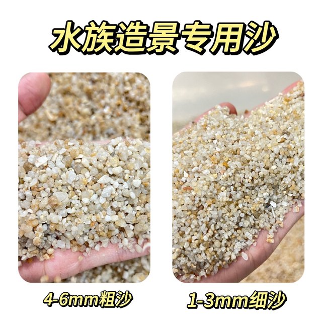Natural free-to-wash sea sand fish tank landscaping sand hermit crab ...