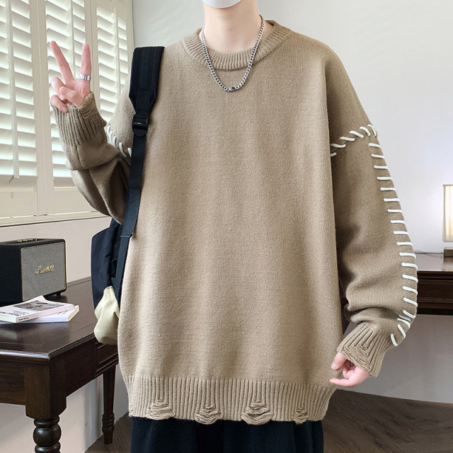 New autumn and winter sweater for boys thickened and warm junior and ...