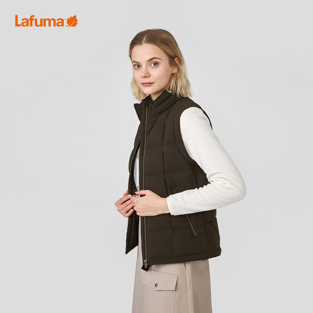 LAFUMA new winter style 90% goose down water-repellent down vest women ...