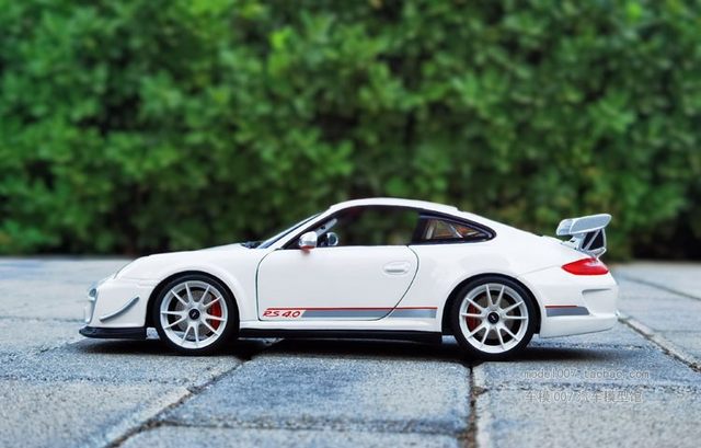 Bimi Gao Porsche 911 car model 1:18 PorscheGT3 simulation alloy car ...