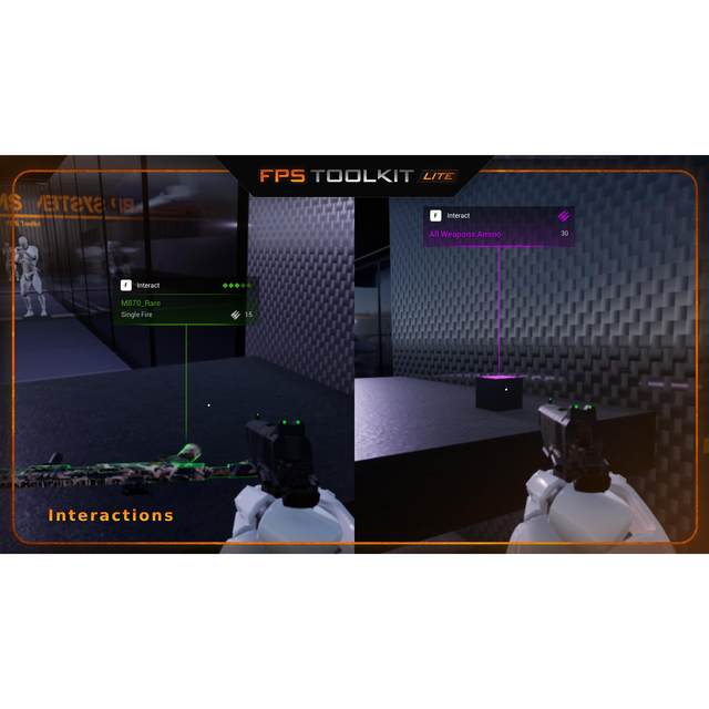 UE5 Unreal 5 FPS TOOLKIT LITE first -person shooting game tool ...