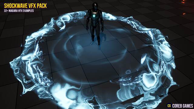 UE5 Unreal 5 Shockwave VFX Pack Shockwave Effect Pack