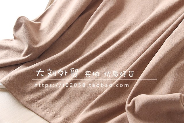 2025 autumn and winter new style double-sided brushed warm half ...