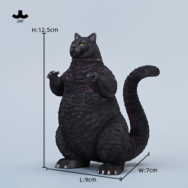 JXK Godzilla figures, cat Zilla peripherals, godzilla cat desktop ...