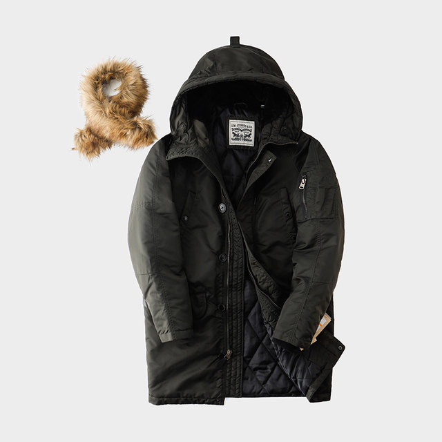 A Tong Niushe Beauty version of Levis Levis Levis Through Cotton Winter ...