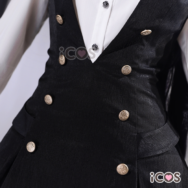 Spot ICOS Demon Fox Servant SS Linlin Butterfly Cos Suit Kaliuda ...