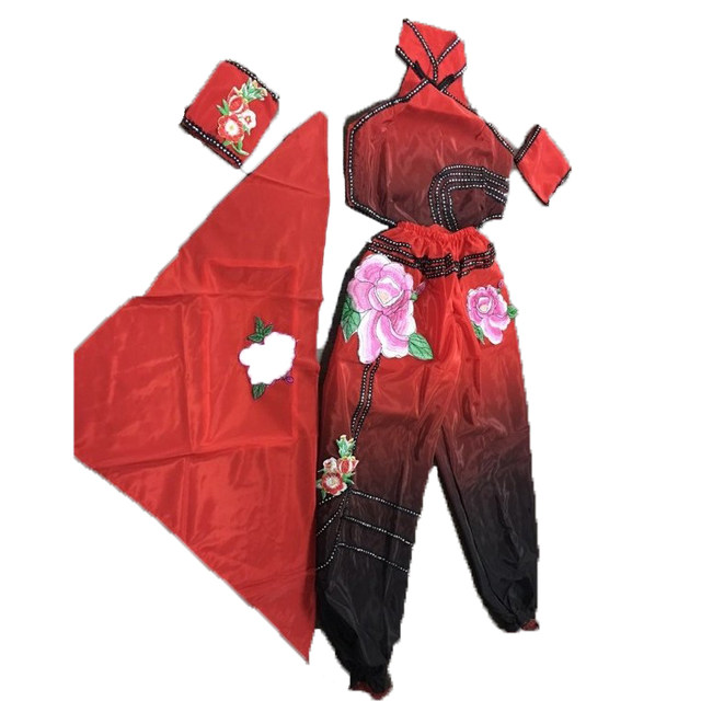 Taoli Cup Performance Costumes Niuah Twisting Han Nationality Folk ...