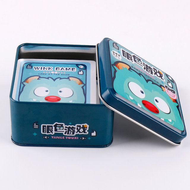 Wink game, don’t sit back, challenge board game, card game, Dean ...