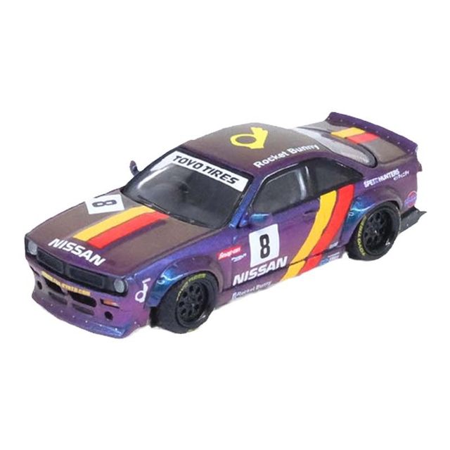 INNO 1:64 NISSAN SILVIA Nissan S14 Rocket Rabbit simulation alloy car ...