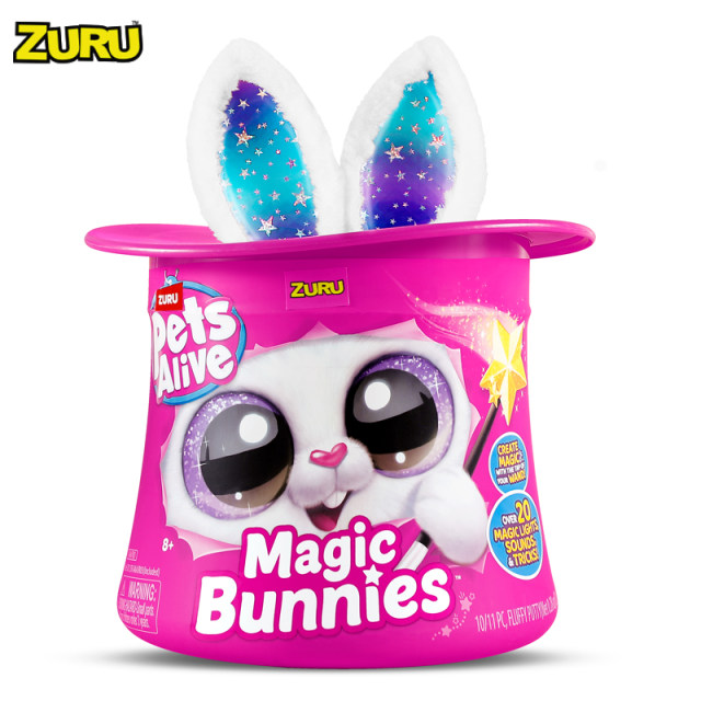 ZURU Yunbo Unicorn Bonnie Rabbit Music Magic Cup Surprise Doll Talking ...