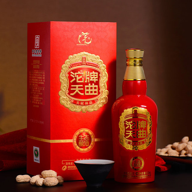 Tuopai Liquor Tianqu 52 degrees 500ml ecological brewing pure grain ...