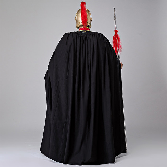 Costume cotton and linen, ancient generals, king, men, men, men's black ...