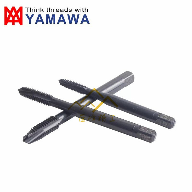 Japan imported YAMAWA black oxidized tip tap M23456810-M20 machine ...